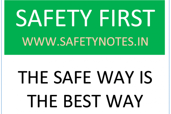 safety first Archives - Safety Notes