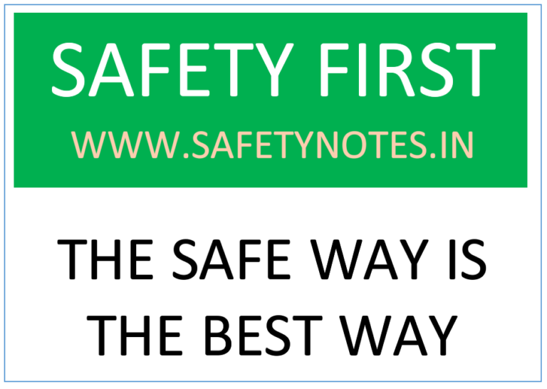 "Safety First" It's Always Best to Avoid Unnecessary Risks