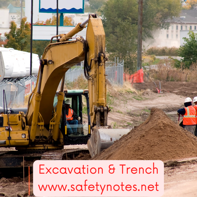 Excavation & Trench Hazard & Control - Toolbox Talk