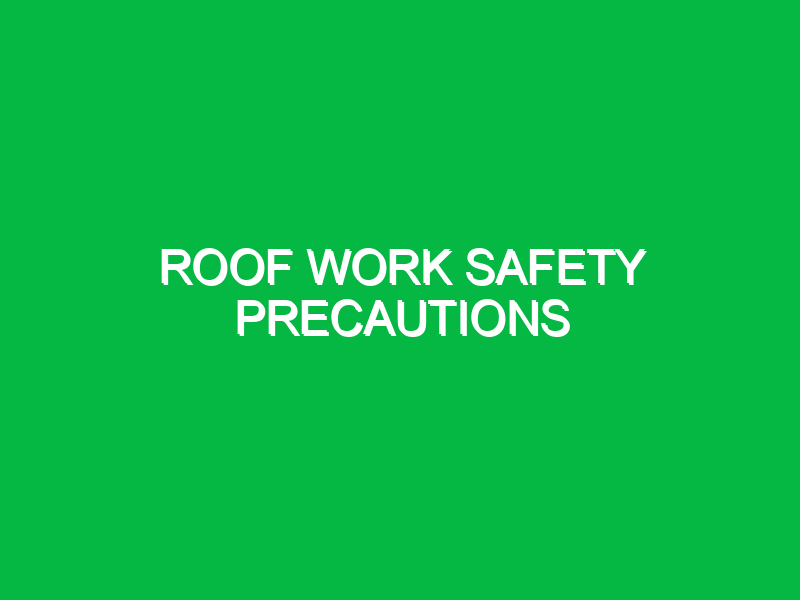 Fall protection plans and training - Safety Notes
