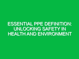 Essential Electrocution Definition: Understanding the Dangers - Safety ...