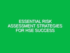 Preventing Horseplay at Work: HSE Toolbox Talk Tips - Safety Notes