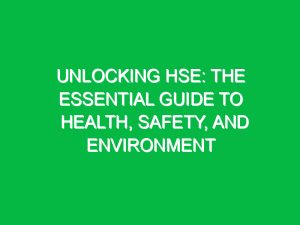 Embracing the Good Enough Mindset: A Vital Tool for HSE Toolbox Talks ...