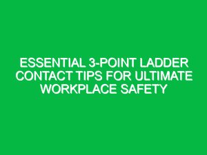 Stay Safe: Preventing Falls on the Same Level in the Workplace - Safety ...