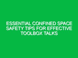 Essential Heat Stress Toolbox Talk: Protect Your Team Today! - Safety Notes