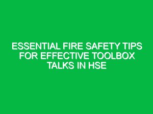 Essential PPE Images: Unlocking HSE Safety Standards - Safety Notes