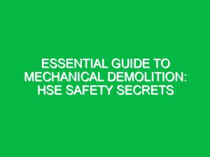 Essential Toolbox Talk: Heavy Equipment Operation for HSE Safety ...