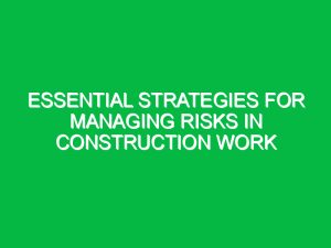 3 Types of Poor Housekeeping Hazards in HSE Toolbox Talks - Safety Notes