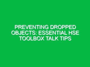 Dropped Objects Archives - Safety Notes