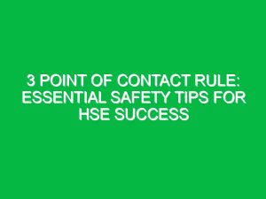 Essential Ladders for HSE: Unlocking Safety and Efficiency - Safety Notes
