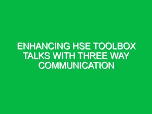 Essential Risk Assessment Methods for Effective HSE Management - Safety ...