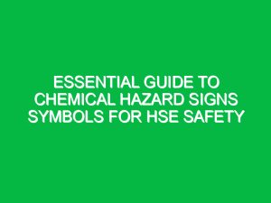 Unlocking the Critical Colors of Warning Signs in HSE Safety - Safety Notes