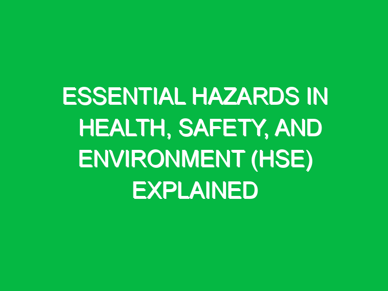 Take Safety Home: Essential Toolbox Talk for HSE Best Practices ...