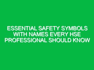 Essential Workplace Safety Tips for a Secure Environment - Safety Notes