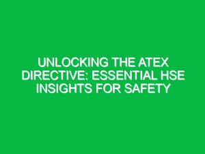 Essential Guide to ATEX Zones for Health, Safety, and Environment ...