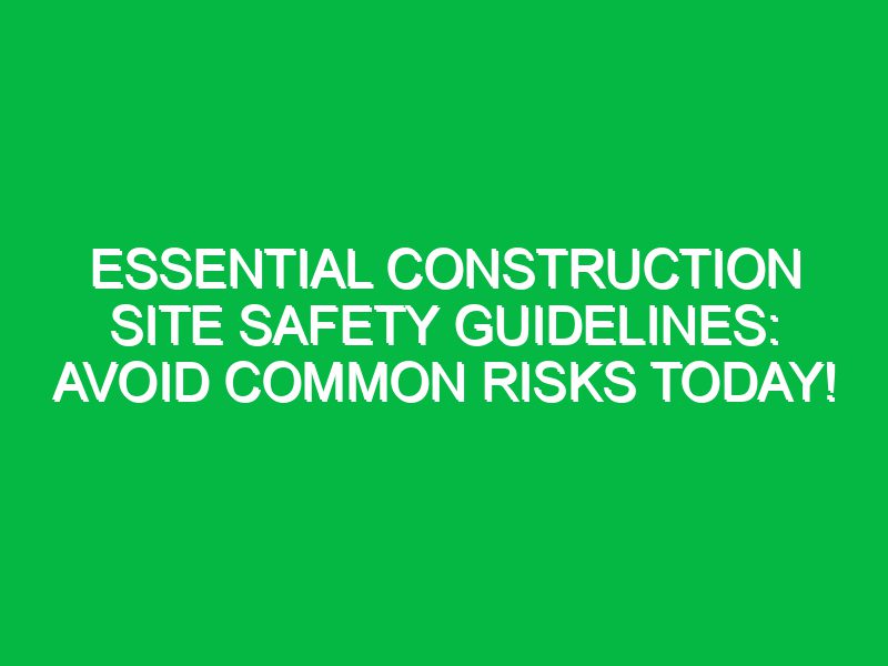 Essential Construction Site Access/Egress Guidelines: Avoid Common ... Essential Construction Site Access/Egress Guidelines: Avoid Common ...