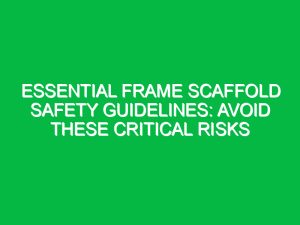 Essential Front End Loader Guidelines: Avoid Common Hazards Today ...