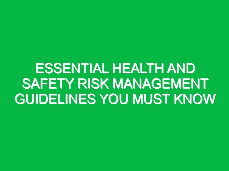 Essential Mental Health Awareness Guidelines for a Safer Workplace ...
